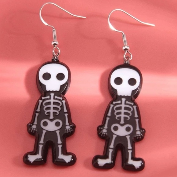 Jewelry | Stick Figure Skeleton Xray Bones Human Anatomy Spooky ...